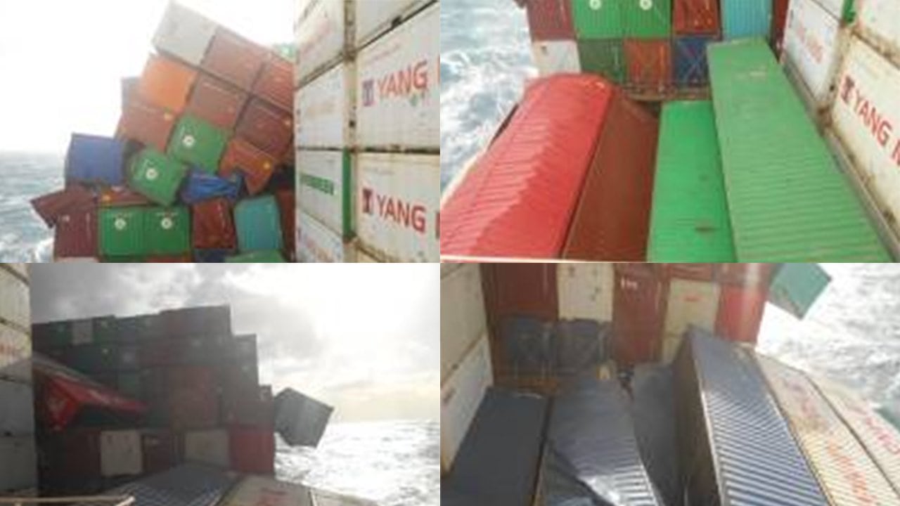 BULK CARRIER LOSES UP TO 83 CONTAINERS OFF CENTRAL COAST – NBN News