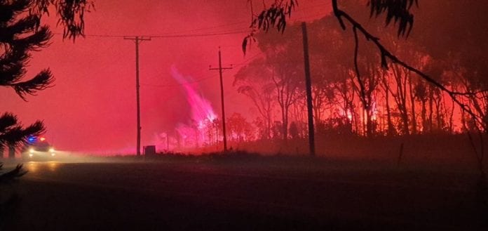 HARRINGTON FIRE BURNS THROUGH HUNDREDS OF HECTARES – NBN News