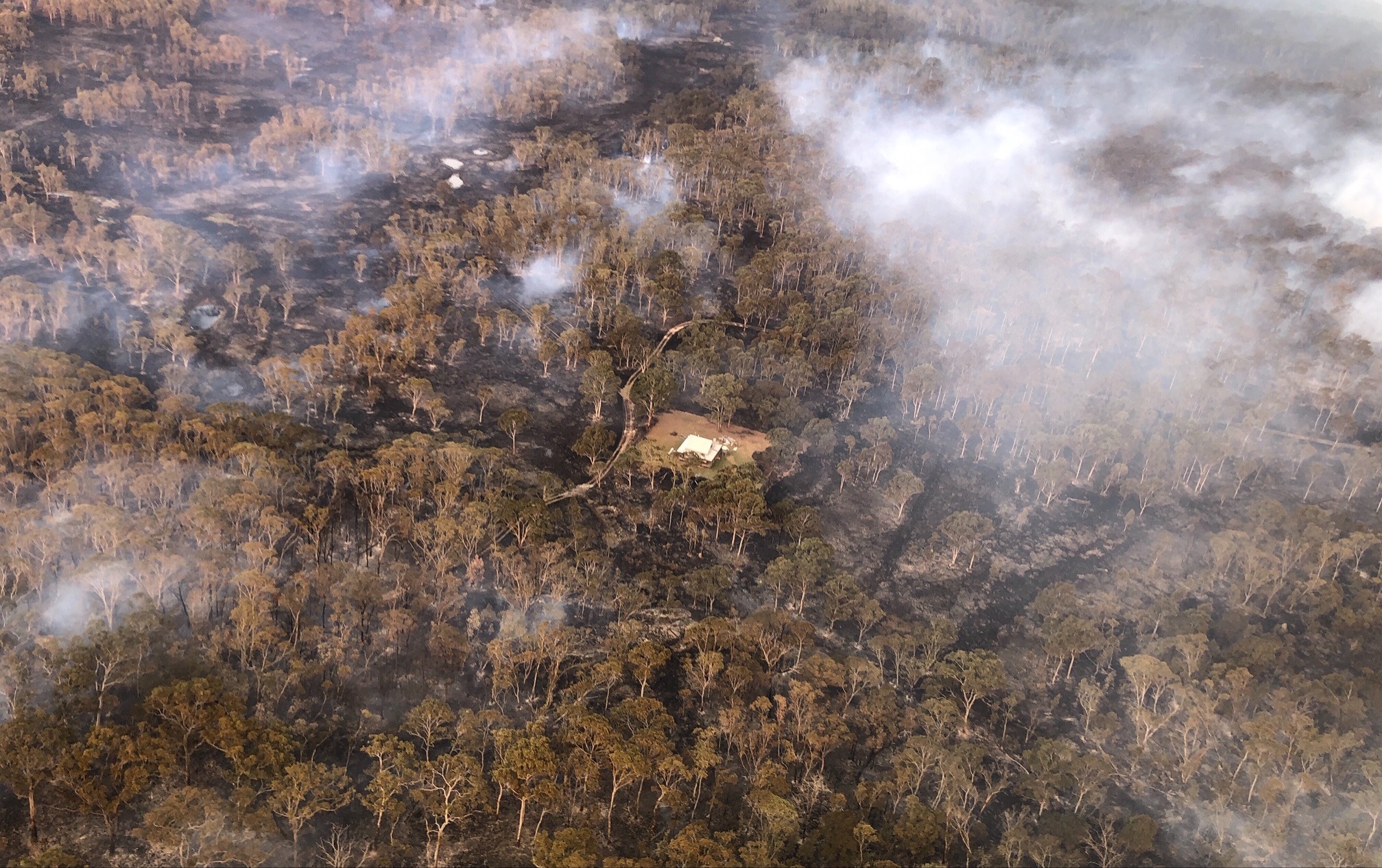NEW IMAGES SHOW LUCKY ESCAPE FOR RESIDENTS NEAR ARMIDALE – NBN News