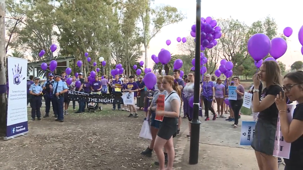 RECLAIM THE NIGHT: TAMWORTH CROWD MARCH TO COMBAT VIOLENCE – NBN News