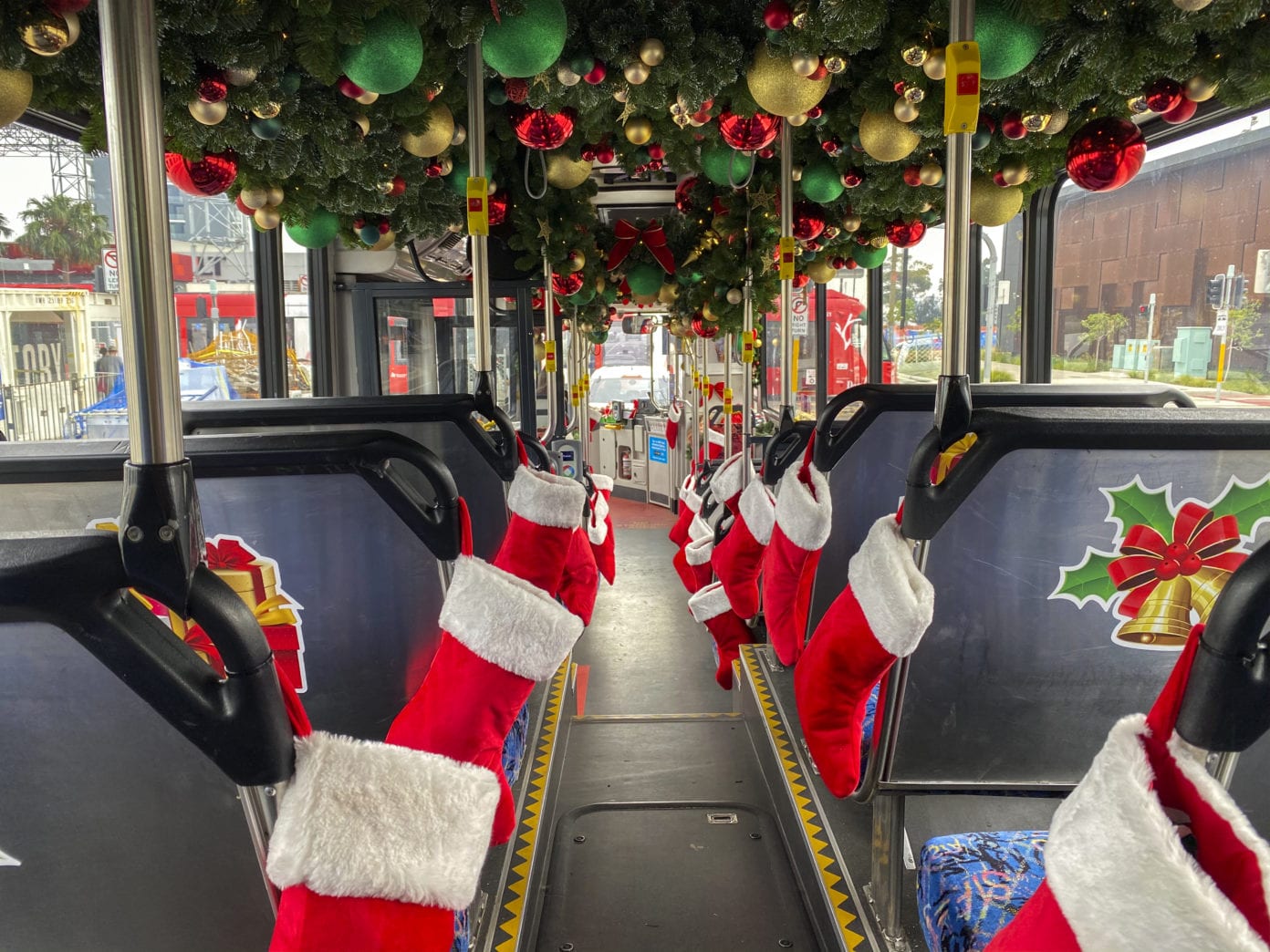 THE BUS BRINGING CHRISTMAS CHEER TO THE STREETS OF NEWCASTLE – NBN News