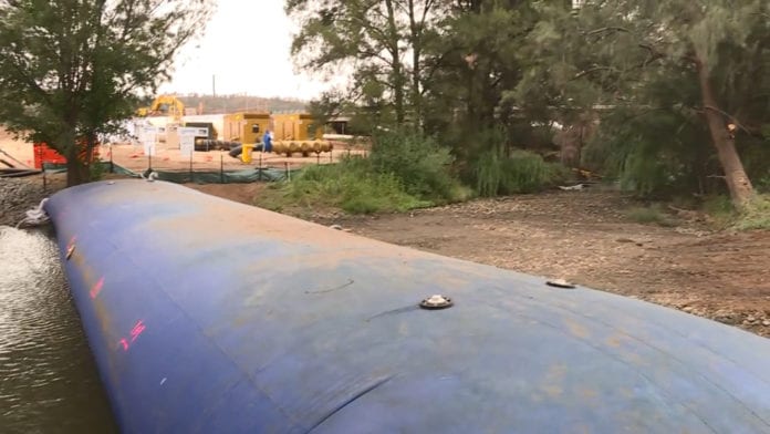 PEEL RIVER TO RUN DRY AS TEMPORARY WEIR IS BUILT – NBN News