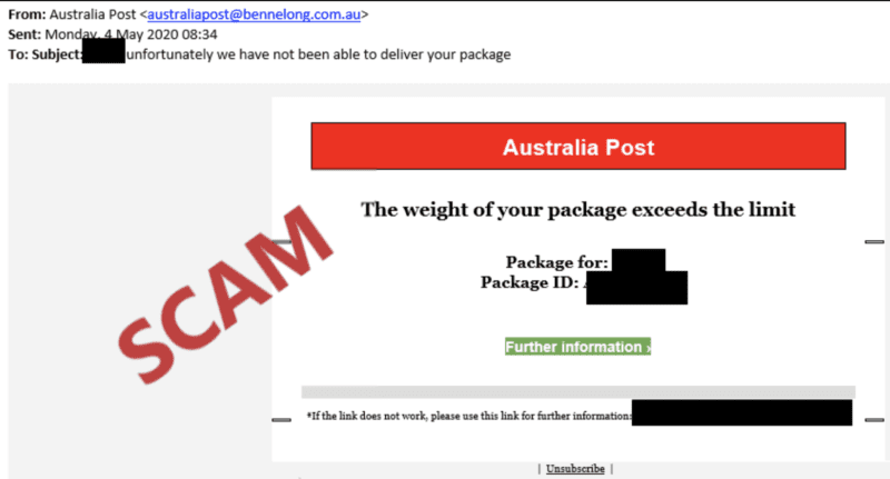 AUSTRALIA POST EMAIL SCAM CIRCULATING – NBN News