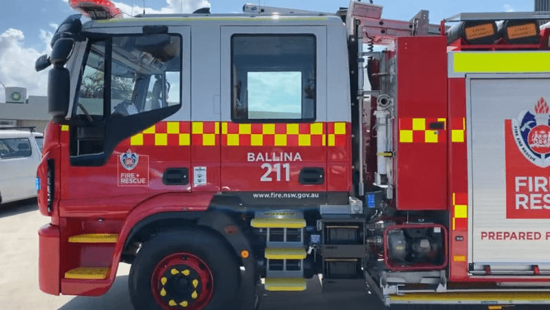 BALLINA FIRE STATION WELCOMES $450K NEW PUMPER – NBN News