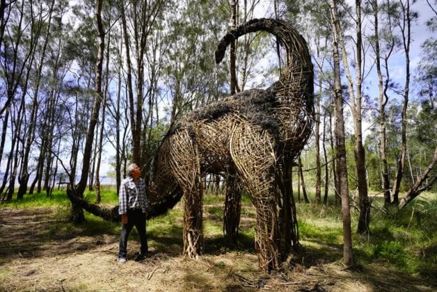 PETE RUSH TAKES HIS SCULPTURES NORTH – NBN News
