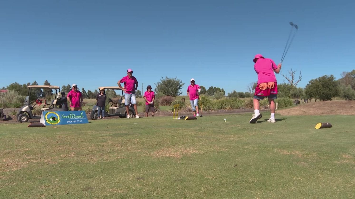 ‘TRADIES SUPPORT THE LADIES’ HOST INAUGURAL PINK GOLF DAY – NBN News