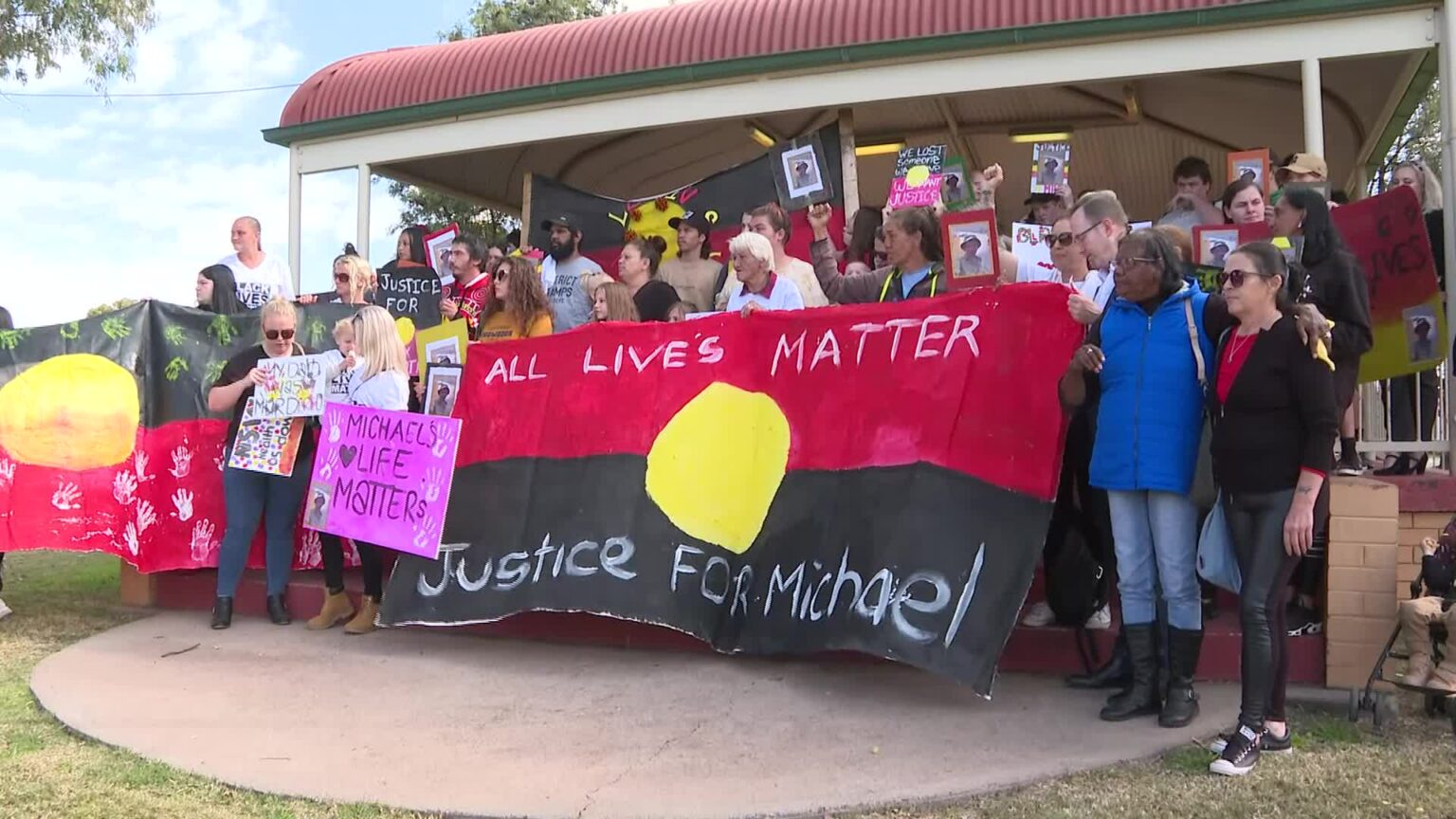 DOZENS PROTEST THE DEATH OF GAMILAROI MAN, MICHAEL PEACHEY – NBN News