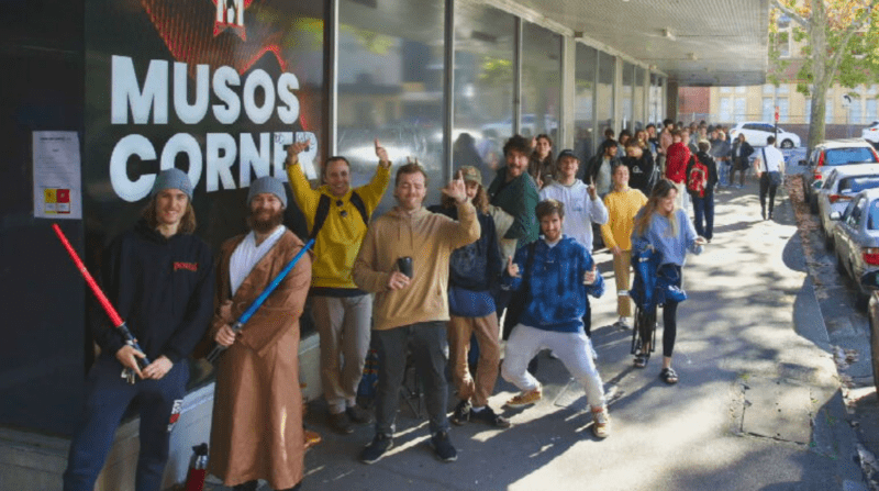 MUSOS LINE UP AROUND THE CORNER FOR MAY THE FOURTH SALE – NBN News