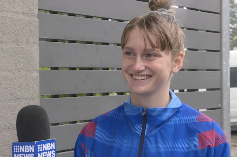 KATIE GUNNING FOR SUCCESS ON THE WORLD STAGE – NBN News