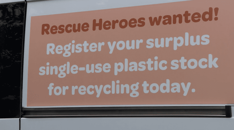 ‘The Great Plastic Rescue’ saving single-use plastic from landfill ...