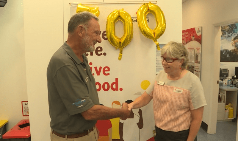 Taree blood donor Bill Ireland donates for 700th time – NBN News