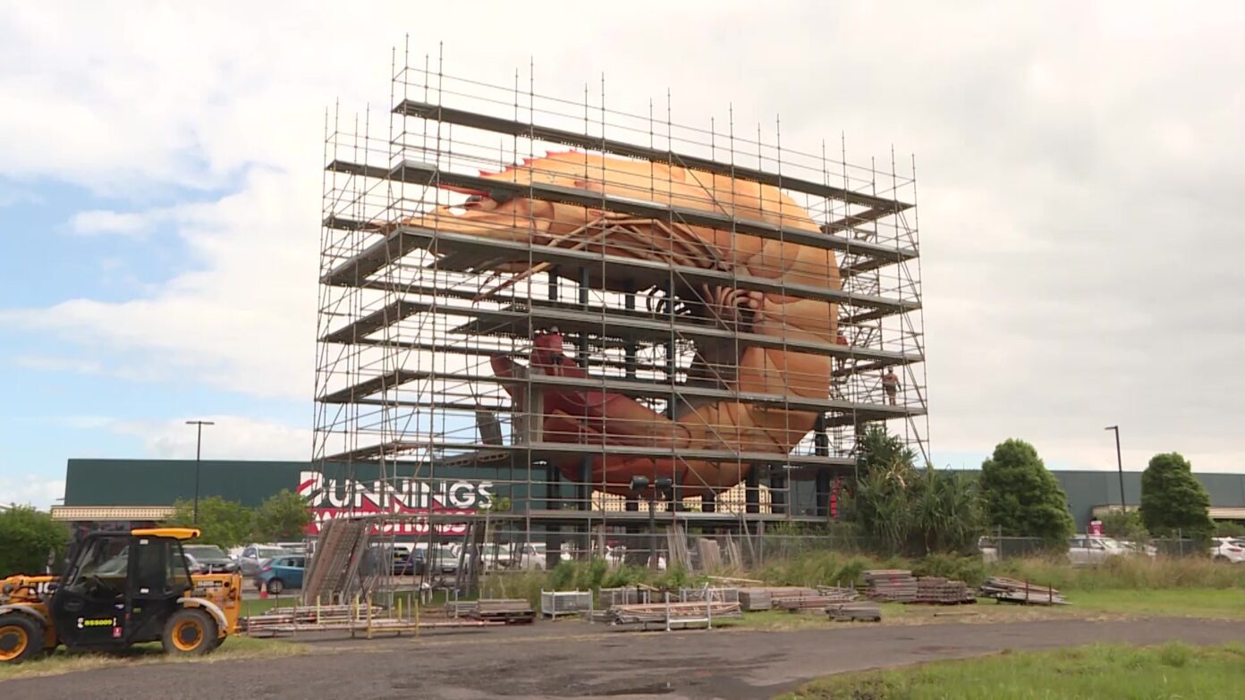 Ballina’s icon ‘The Big Prawn’ getting much needed makeover – NBN News