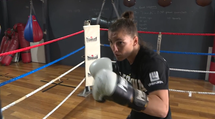 Port Macquarie’s Jess Messina prepares to pack a punch in televised all ...