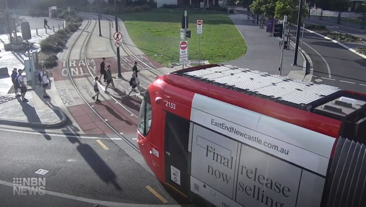 Tram safety warning after near-misses – NBN News