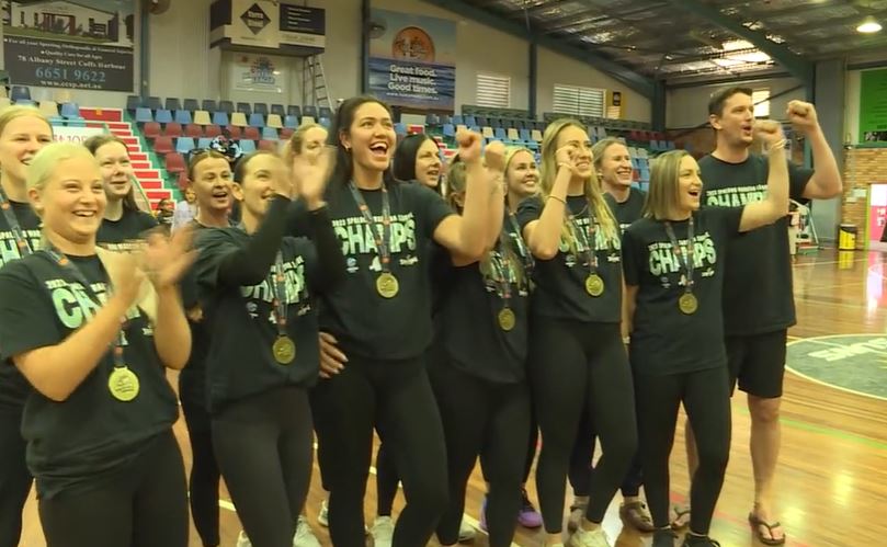 New championship banner hangs after Coffs Suns win – NBN News