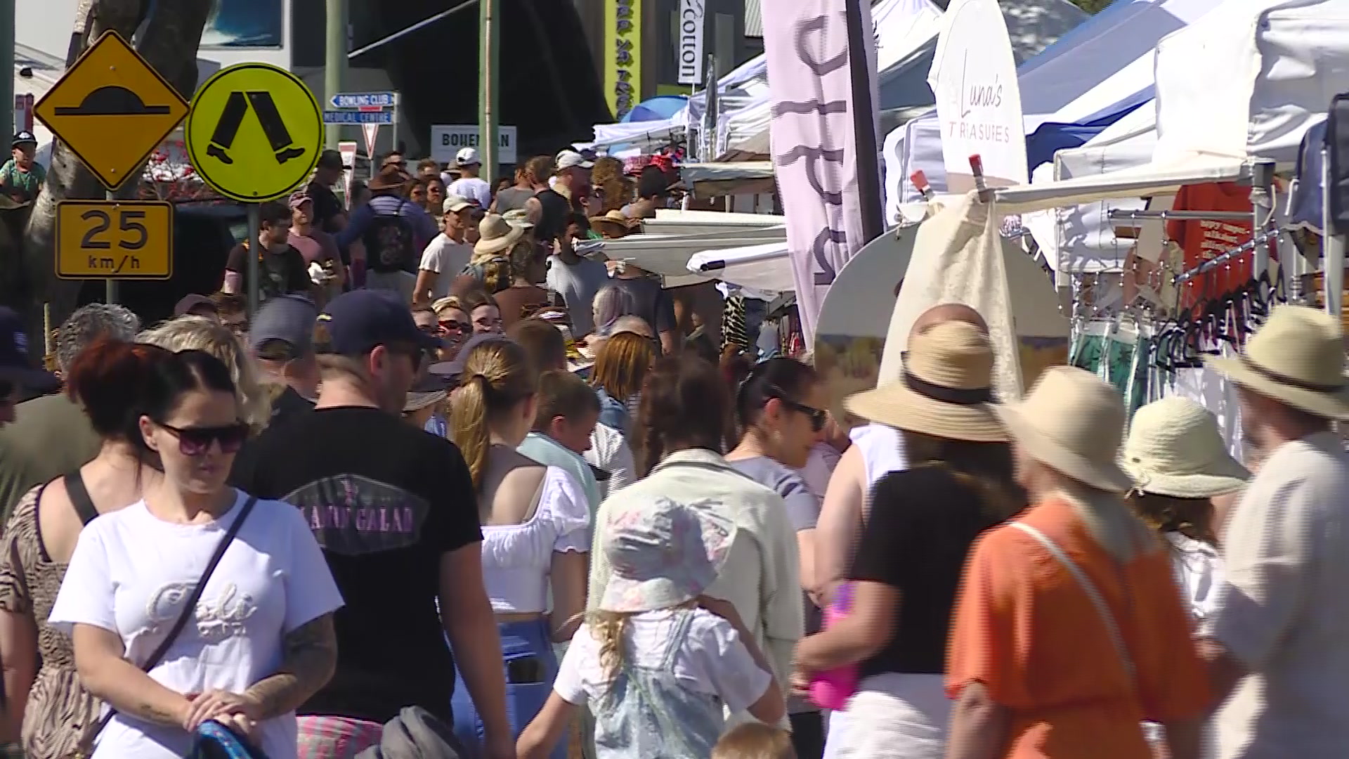 Bustling scenes for the Byron Community Markets – NBN News