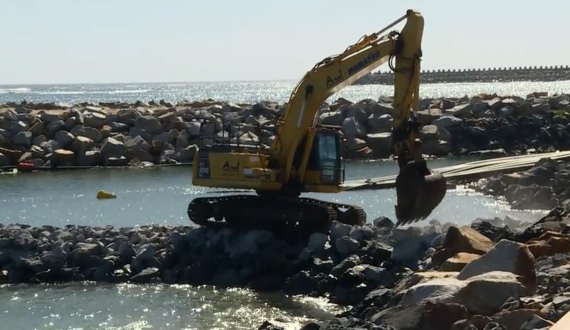 New wall built at boat ramp to ease sand build up – NBN News