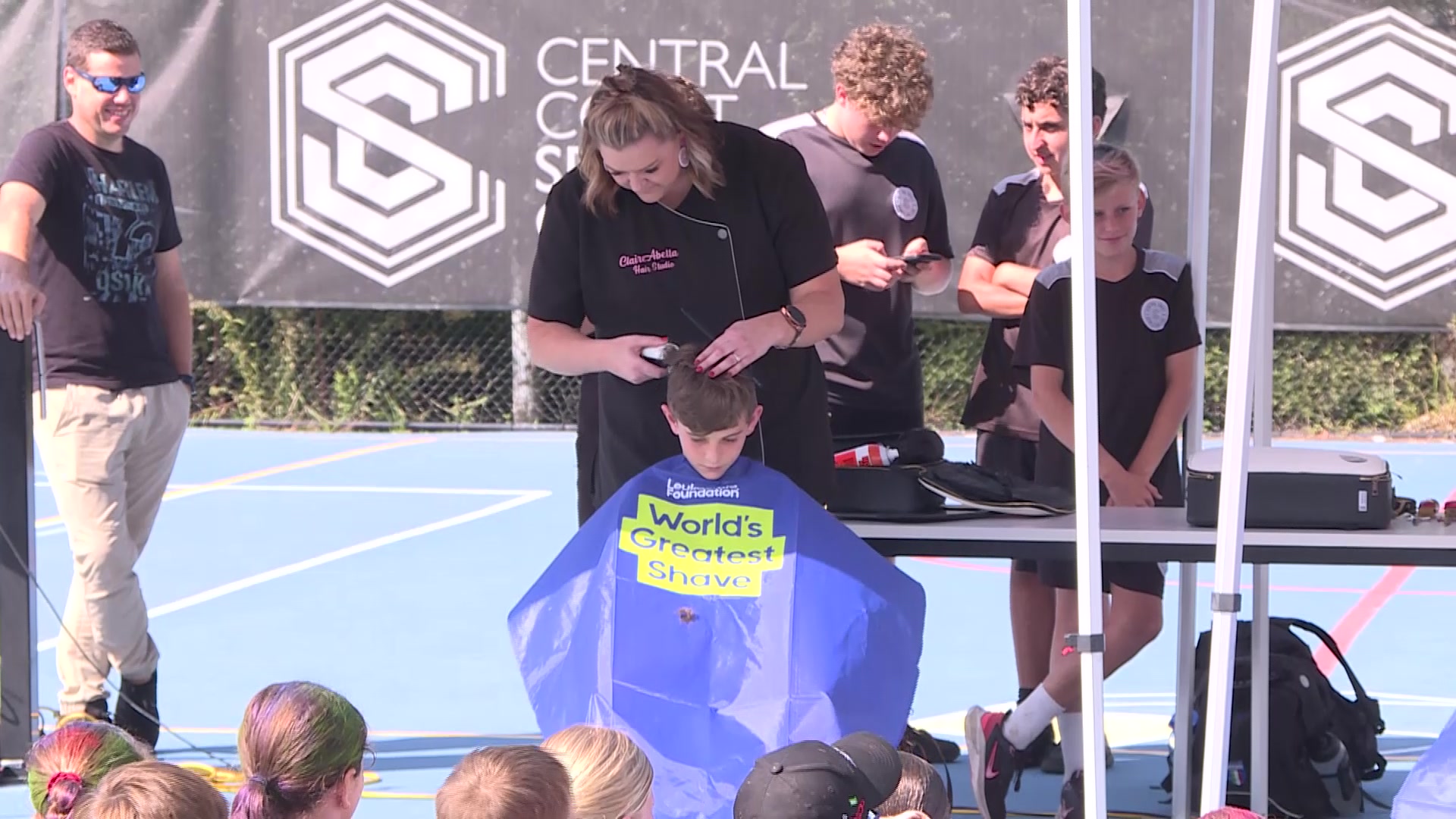 Central Coast students shave their heads for blood cancer – NBN News