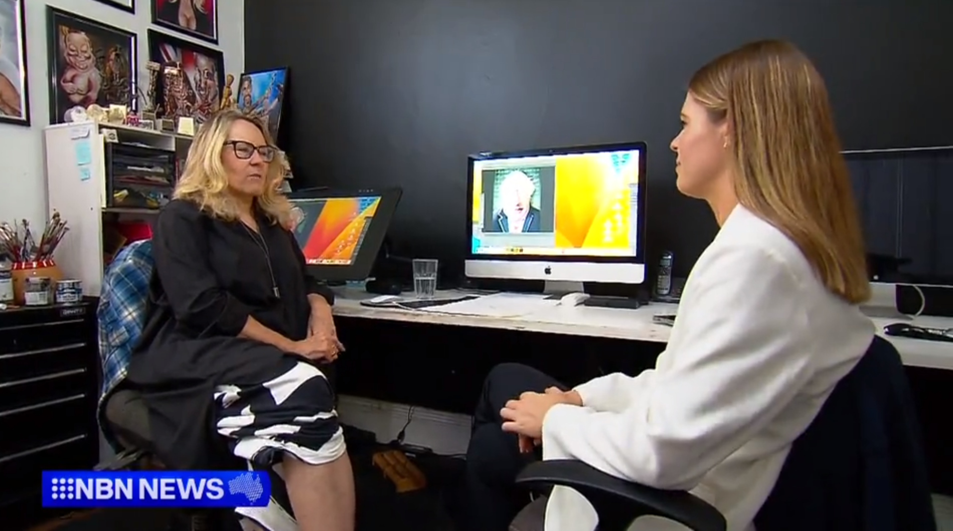 Hunter caricaturist discusses ‘Bald Archy’ win – NBN News