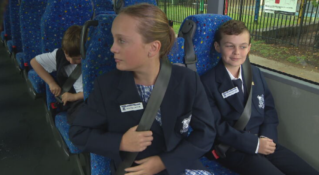 Hunter school buses fitted with seatbelts – NBN News