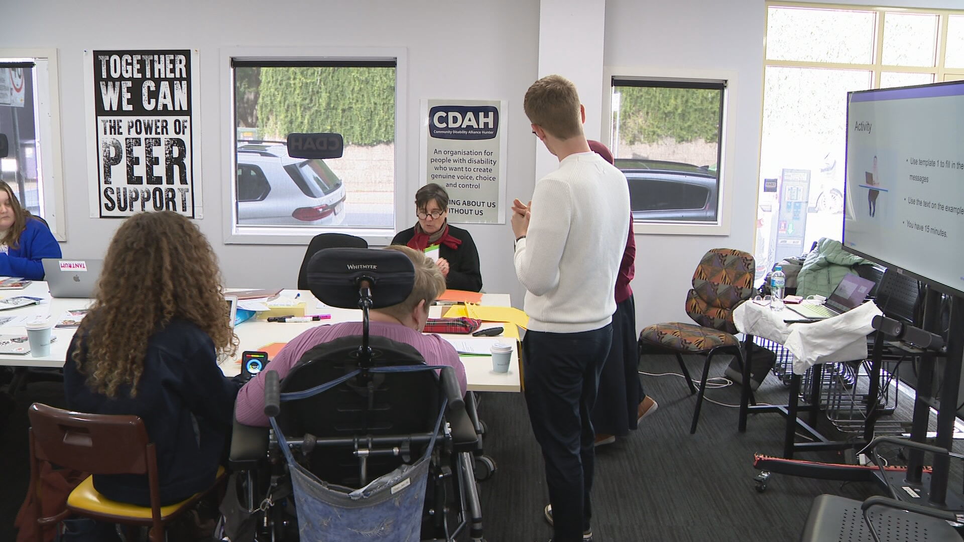 Deaf-blind community reeling after funding slashed for Newcastle ...