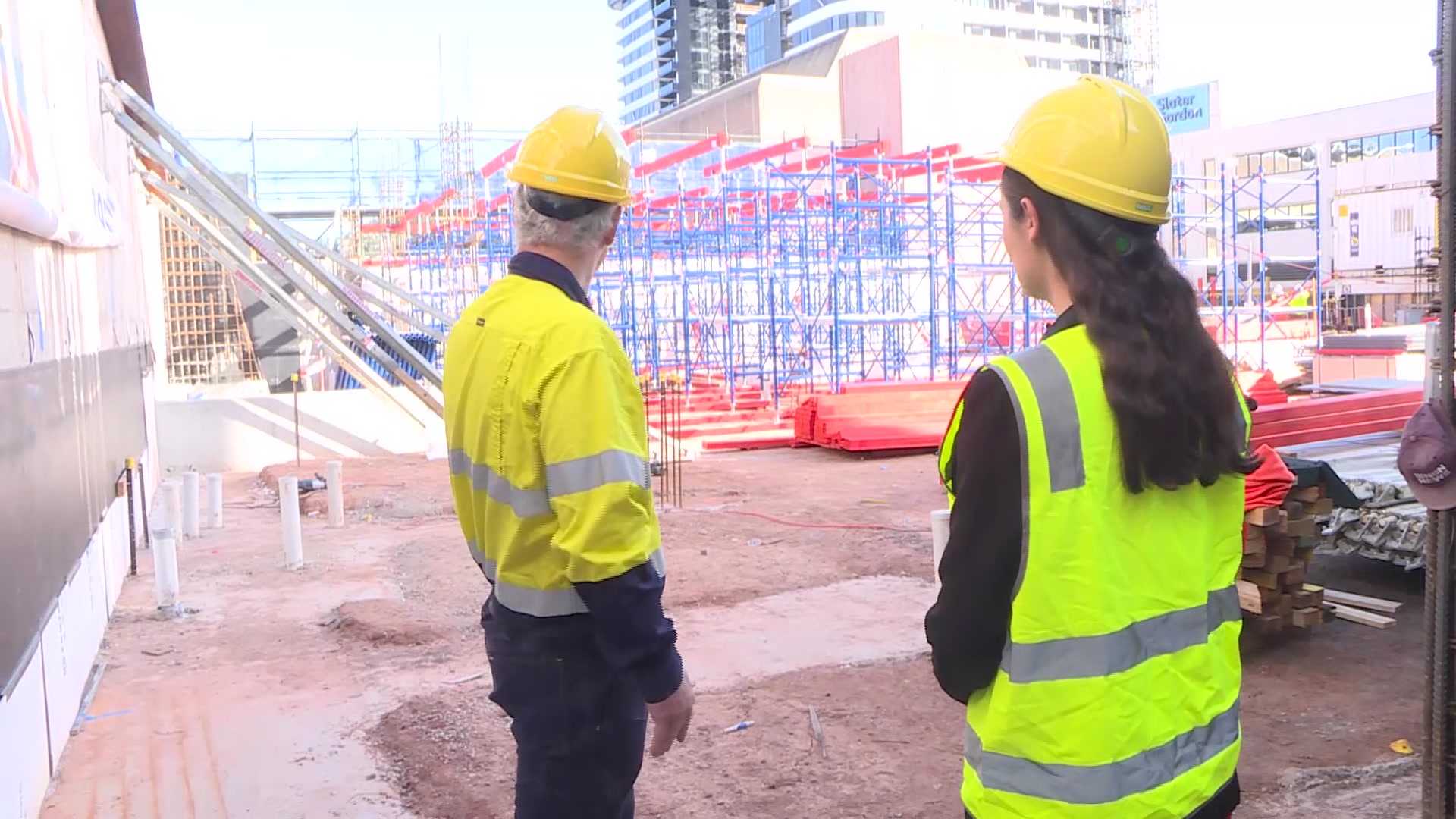 Behind the scenes look at the Gosford Regional Library construction ...
