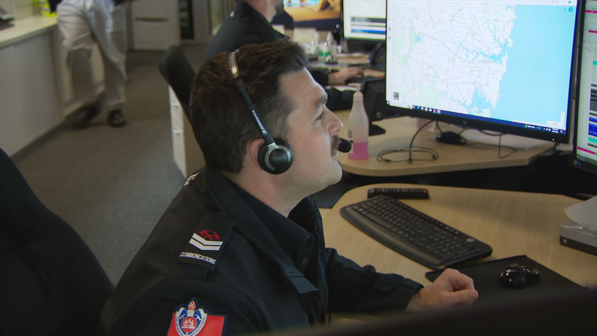 On the ground at Fire and Rescue’s Newcastle Communications Centre ...