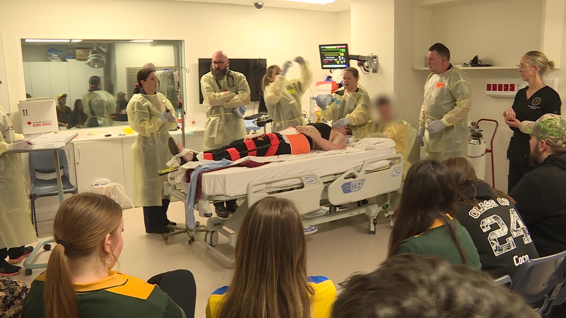 Trauma response simulation at Gosford Hospital educating Central Coast ...