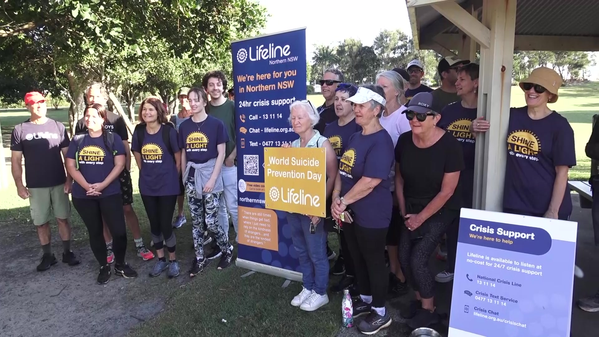 Northern Rivers community walks for World Suicide Prevention Day – NBN News