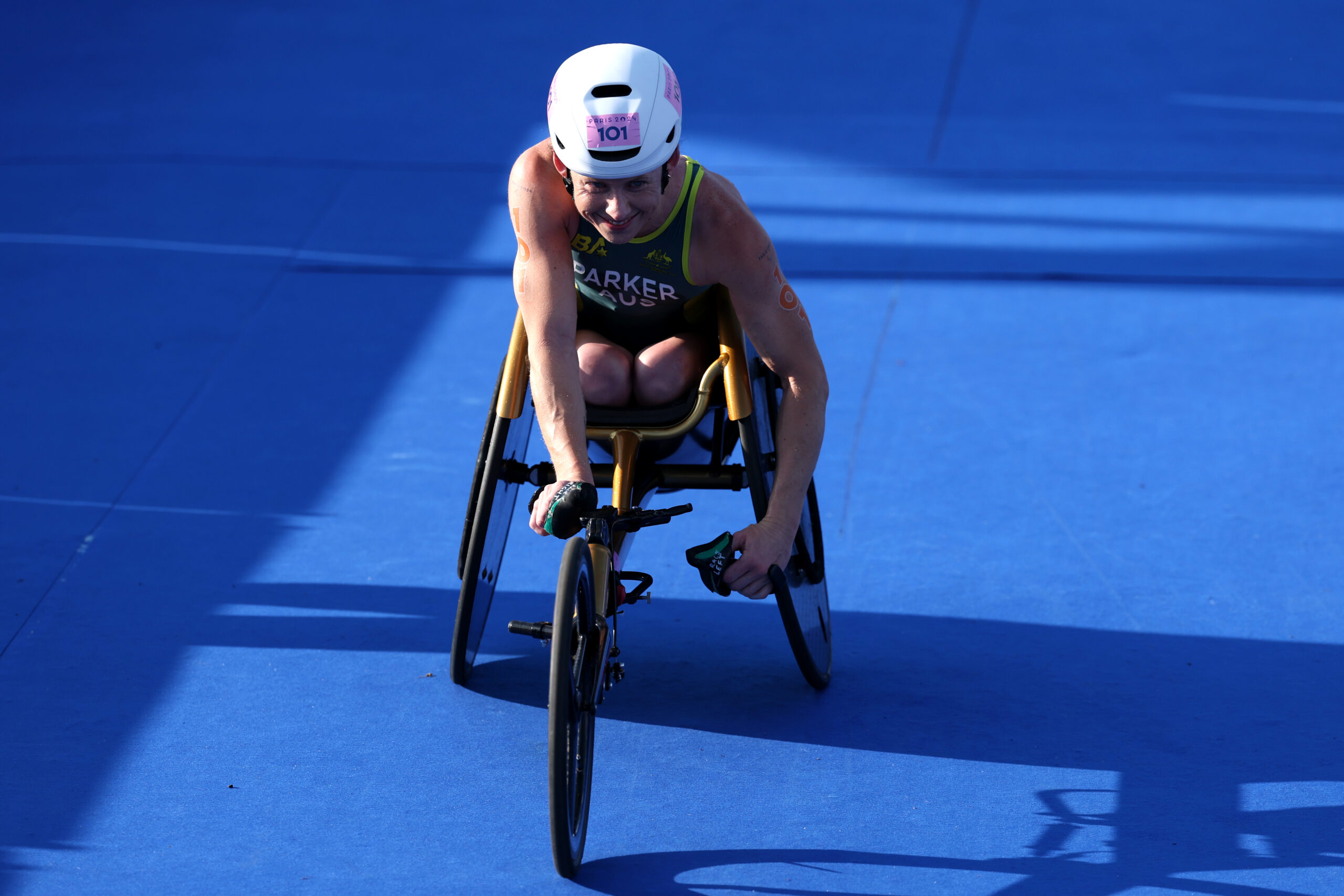 Lauren Parker celebrates para-triathlon win – NBN News