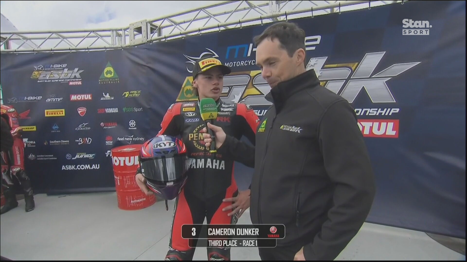 Cameron Dunker bags maiden ASBK podium finish – NBN News