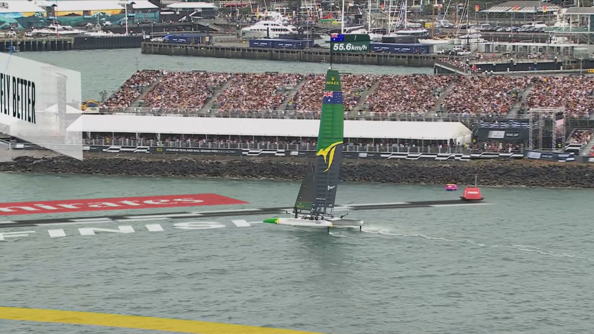 Team Australia claim win in Auckland SailGP – NBN News