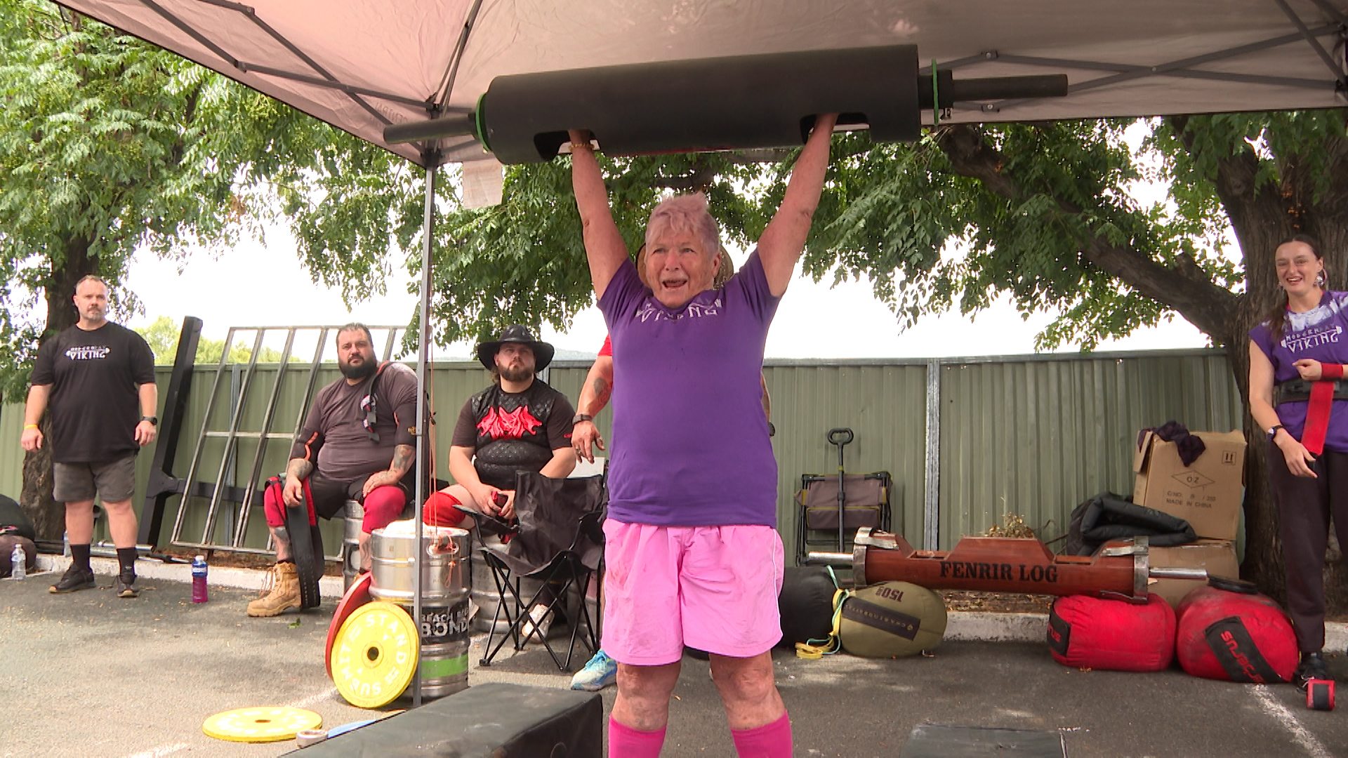 Ladies dominate strongman competition – NBN News