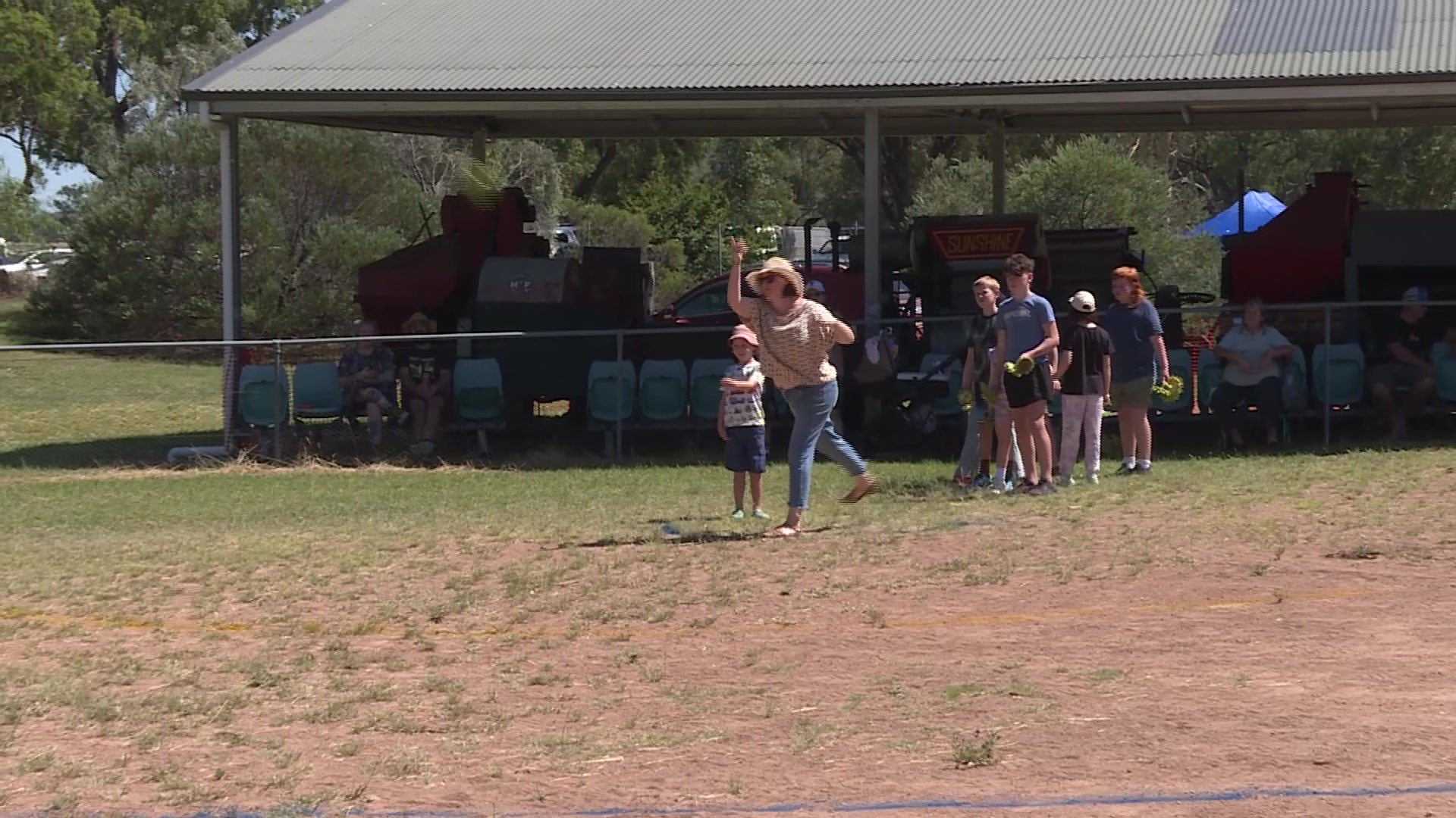 Hundreds try their hand at sunflower throwing – NBN News