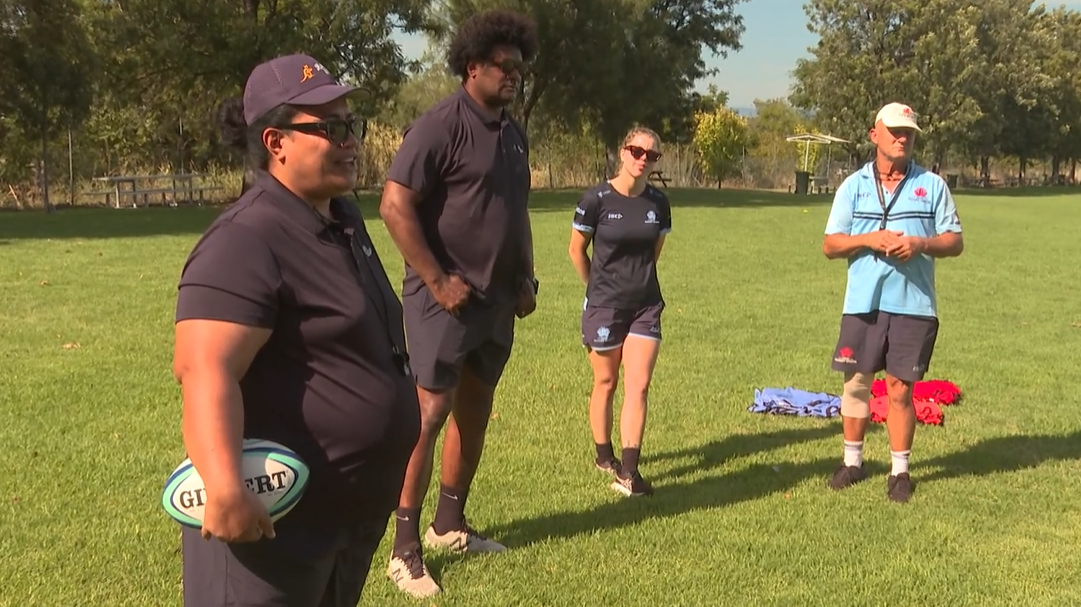 Australian rugby greats impart life advice and skills on Tamworth teens ...