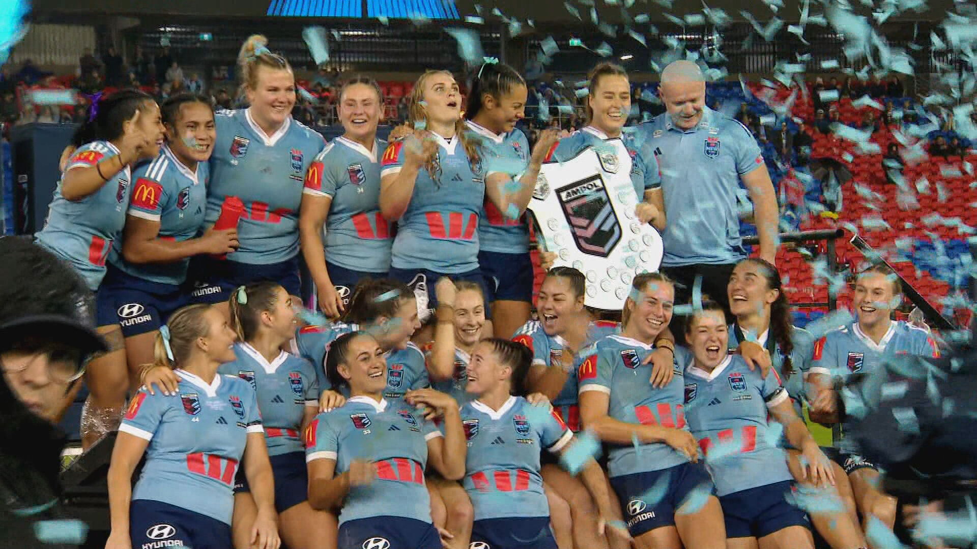 Blues celebrate series win, after Queensland takes game three – NBN News