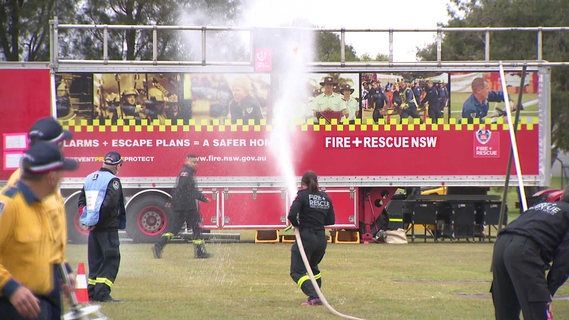 Red hot competition at Regional Firefighter Championships – NBN News