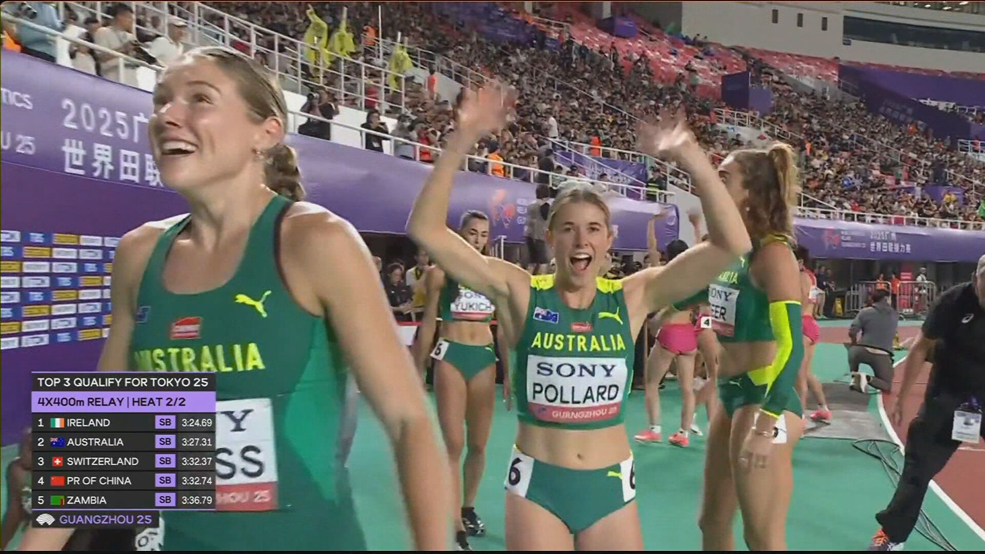 Pollard on the right track for World Relay Championships – NBN News