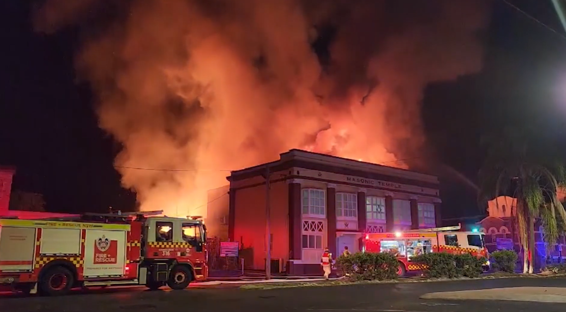 Two men face court over Lismore’s Masonic Lodge fire – NBN News