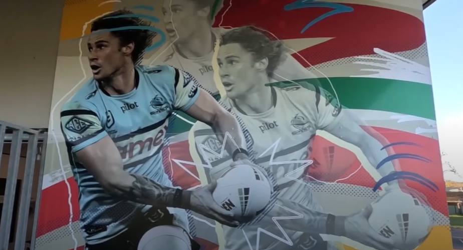 Mural depicting NRL star removed over safety concerns – NBN News