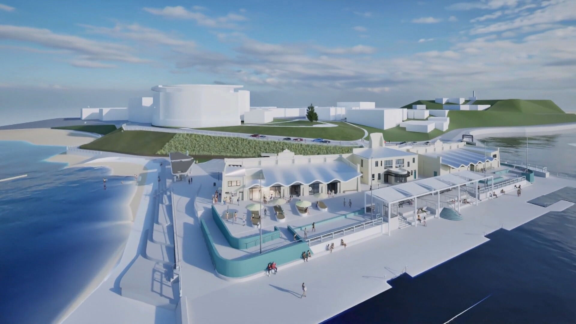 Exclusive glimpse of what’s next for the Ocean baths – NBN News
