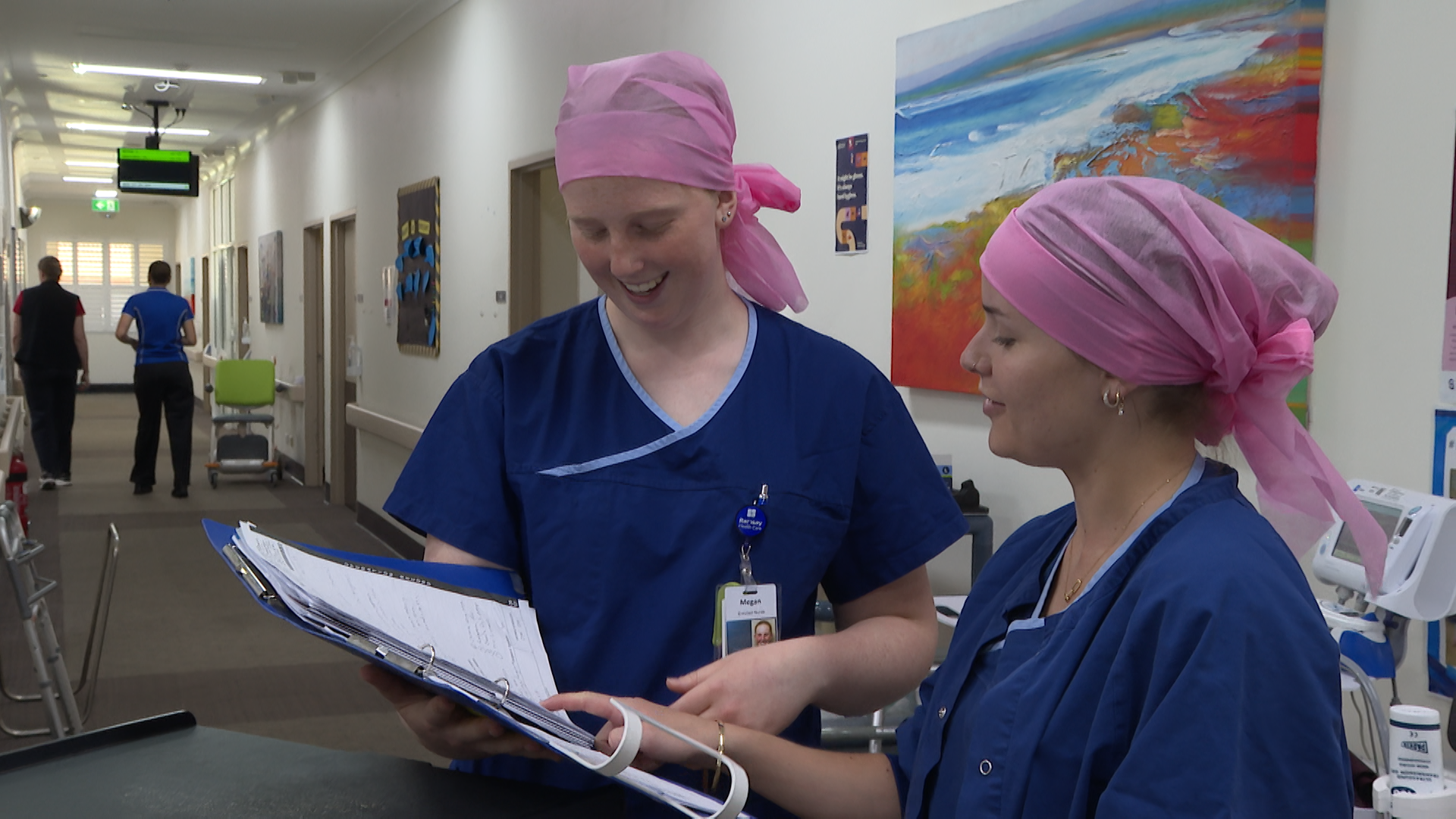 Port Nursing Students head straight to work – NBN News