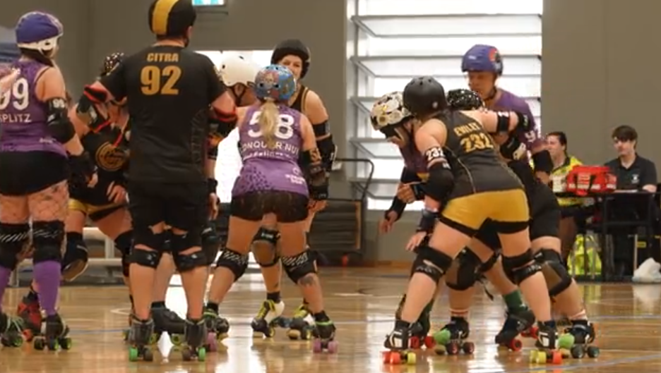 Byron Bay hosts world first Masters Roller Derby Tournament – NBN News