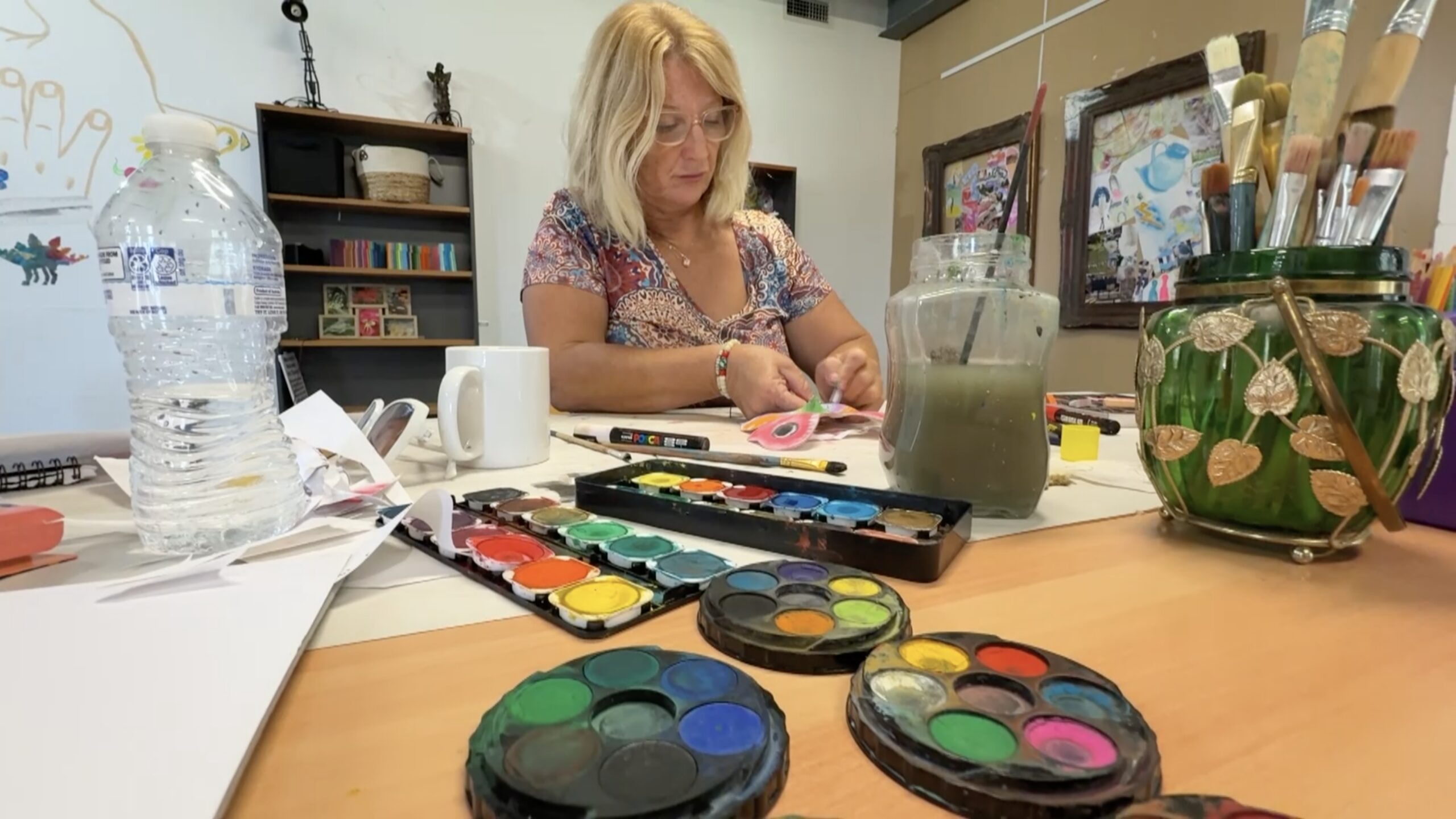 New pilot program offers creative outlet for locals struggling with ...